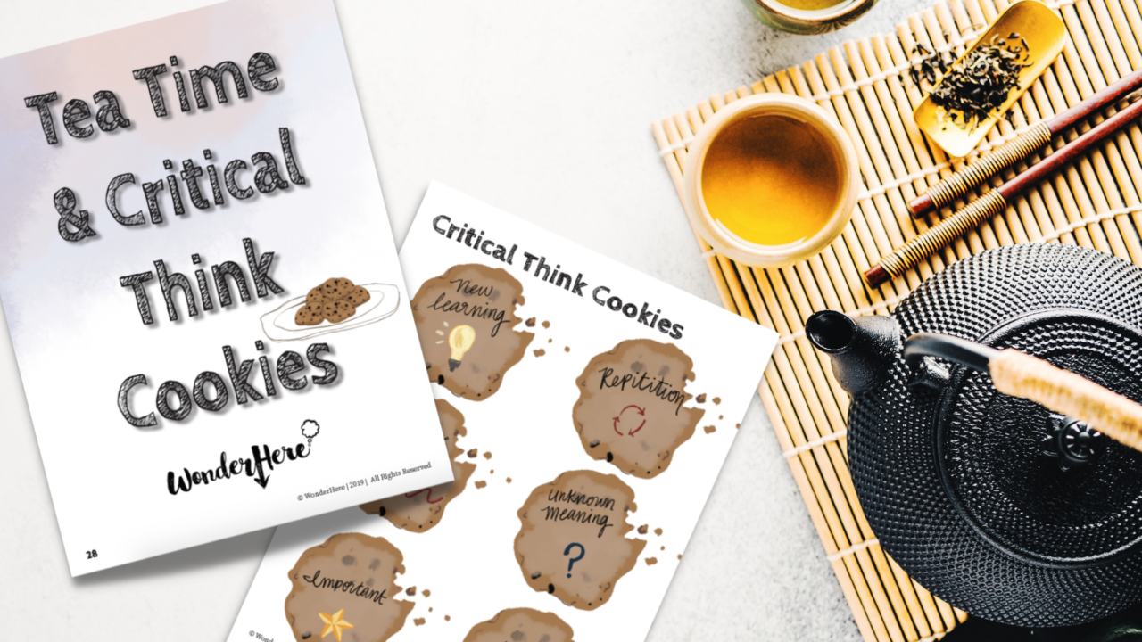 Tea Time & Critical Think Cookies - WonderHere