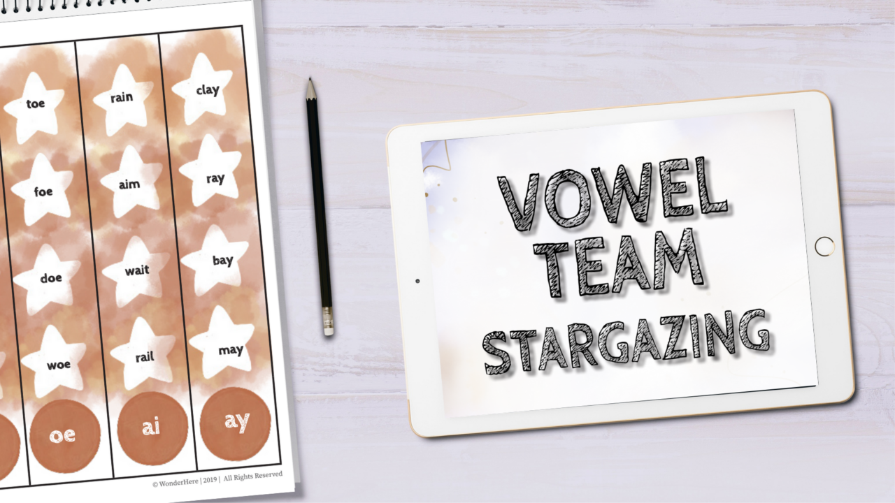 Vowel Team Stargazing - WonderHere